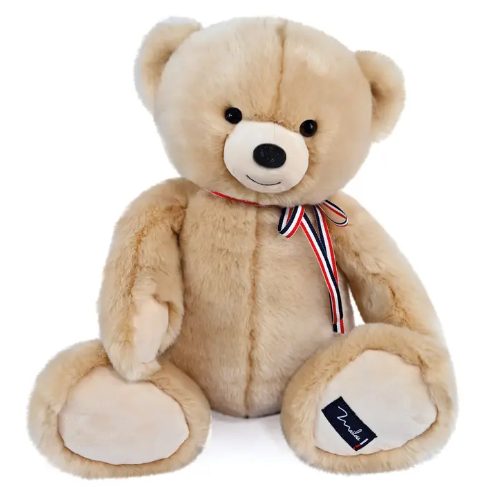 Gaby - Beige French Bear 50cm: Handmade Teddy Bears from France