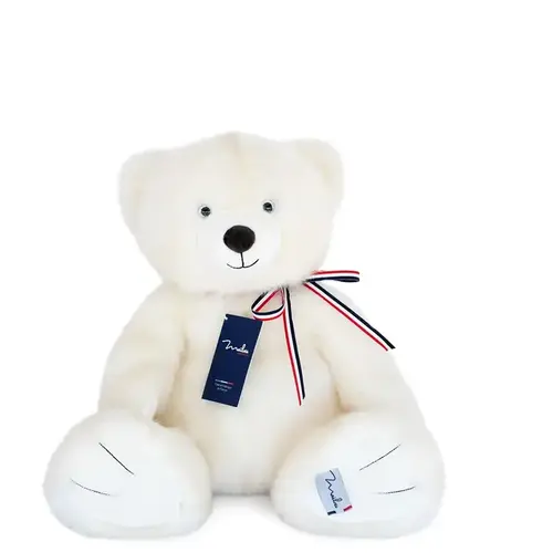 The French Bear - Powdery White - 50 cm | Gallery Le Nuancier Mailoo AUD