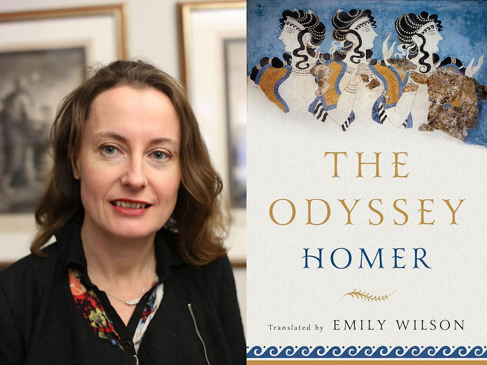 The first female in history to poetically translate Homer’s two ancient ...