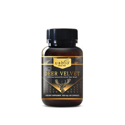 [UBbio] Bio-Active Deer Velvet 60 capsules | Only New Zealand