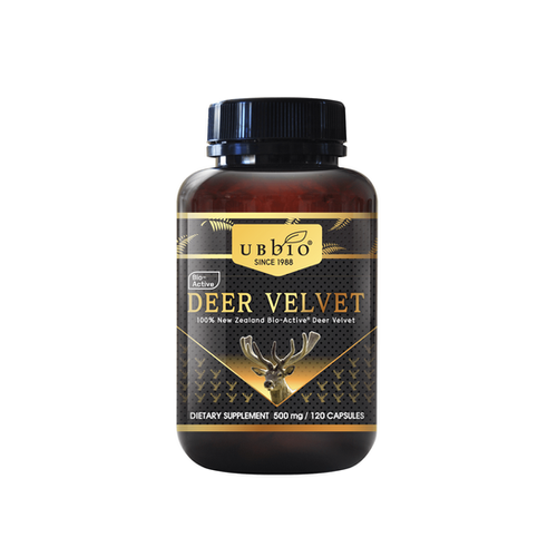 [UBbio] Bio-active Deer Velvet 120 capsules | Only New Zealand