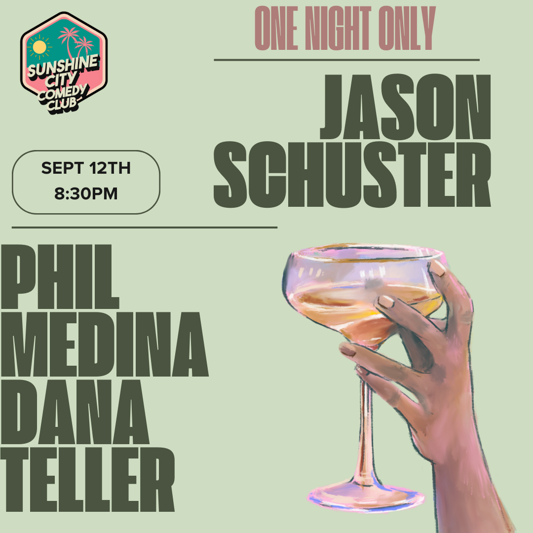 Jason Schuster & Phil Medina | Thur Sept 12th | 8:30pm - One Night Only ...