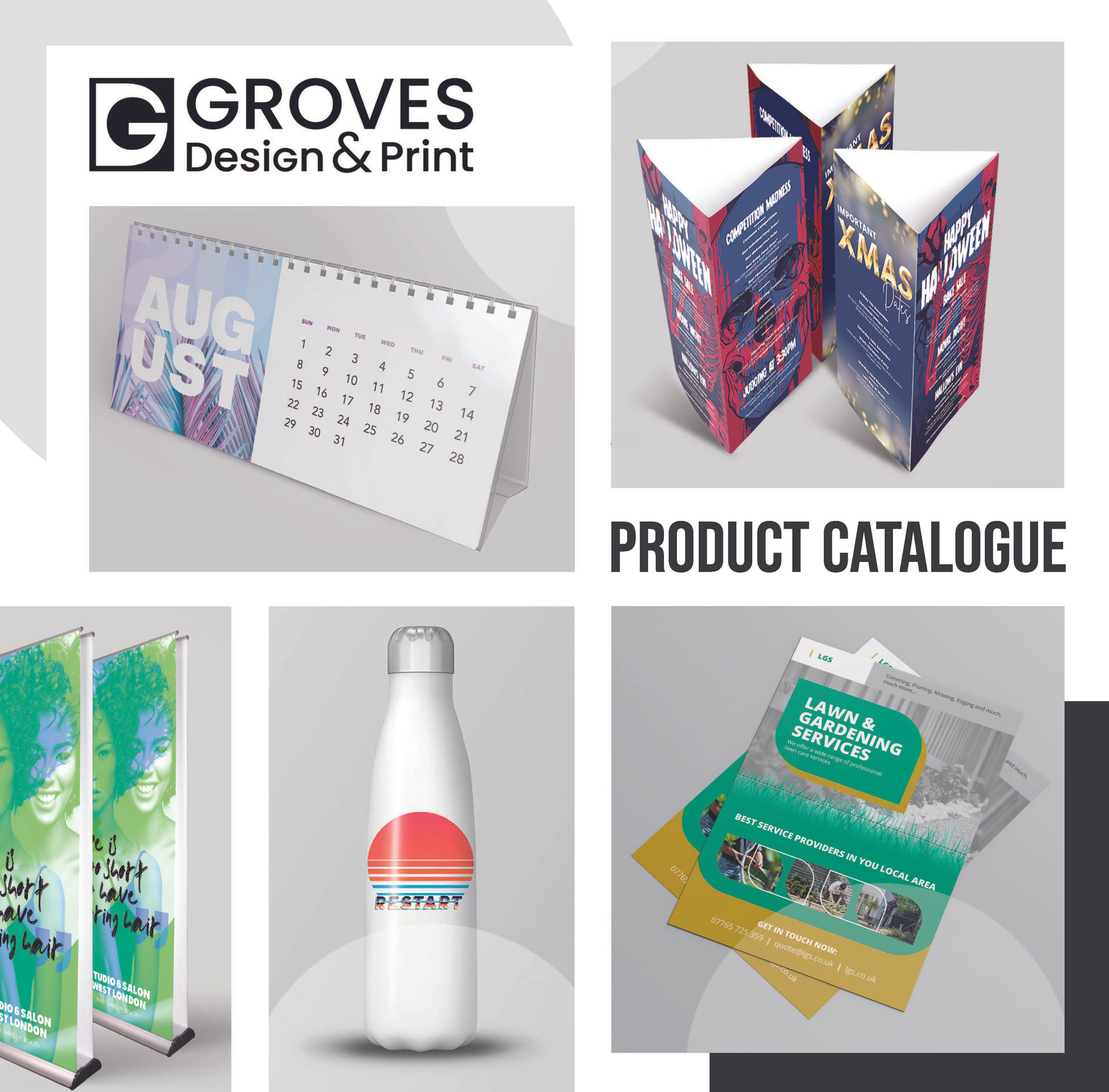 Merchandise Product Catalogue | Bury St Edmunds | Groves Design