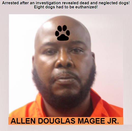 ALLEN DOUGLAS MAGEE JR. arrested after an investigation revealed dead ...