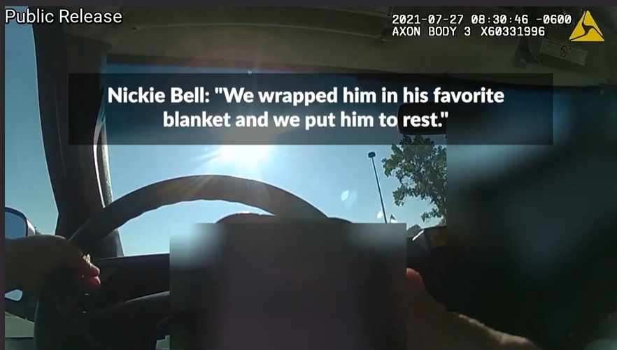 ROBERT and NICKIE BELL left their dog to die in a dumpster but will not ...