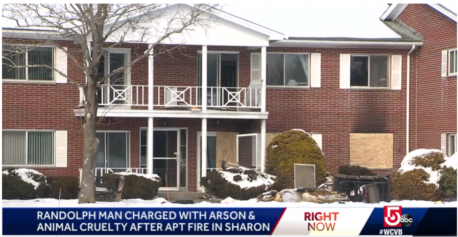 NICHOLAS MEAGHER arrested for setting an apartment on fire with a dog ...
