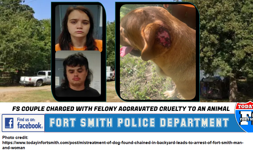 CIERRA MAYE PULLIAM and DAVID RAY ASBURY arrested - Dog found ...