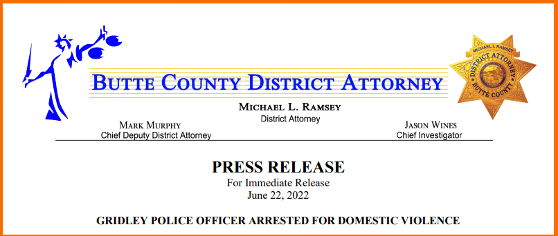 DEVIN WILLIAM PASLEY, a Gridley Police officer, charged with animal ...
