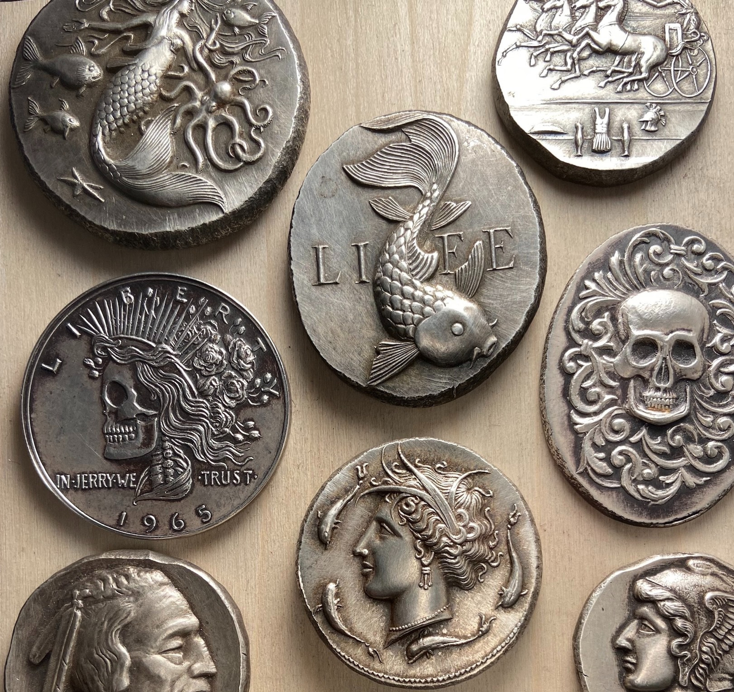 Die Struck Art Medals | Landis Studios