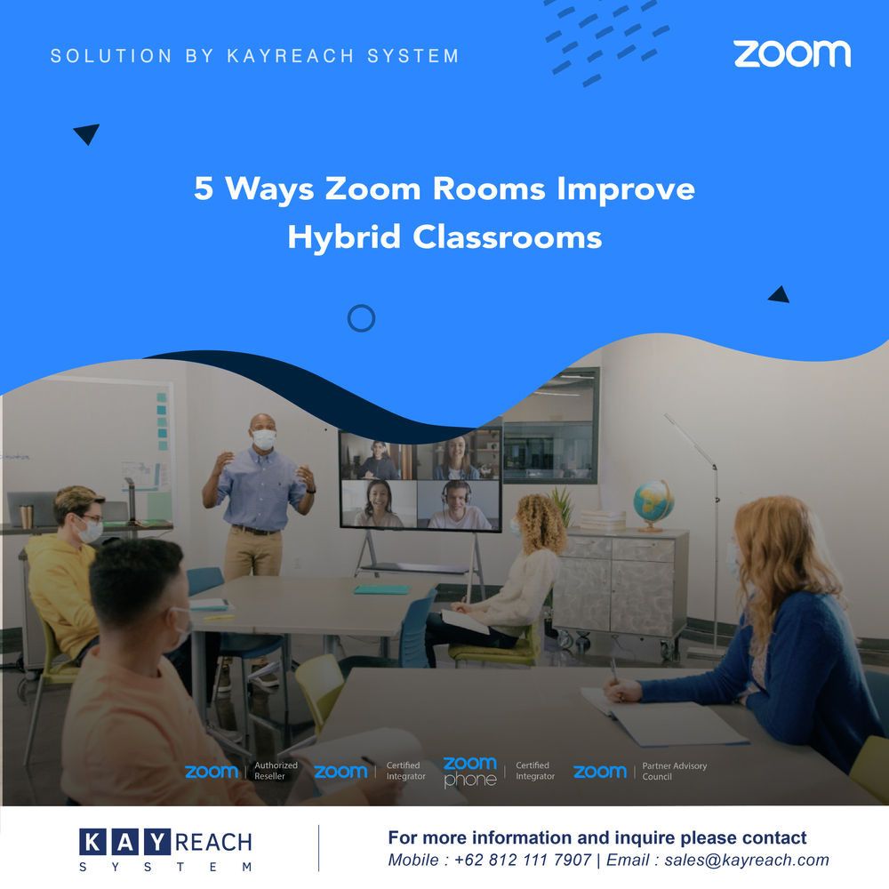 5 Ways Zoom Rooms Improve Hybrid Classrooms