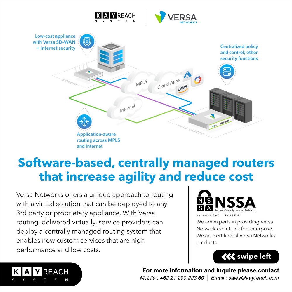 Software-based, centrally managed routers that increase agility and ...
