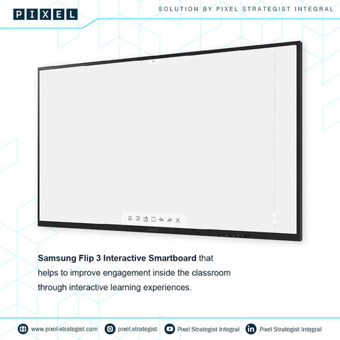 SAMSUNG Flip 3 Interactive Smartboard