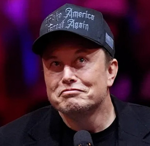 Gothic Elon Musk Dark MAGA hat | YEE Patriot