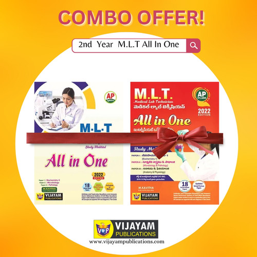 2nd Year M.L.T All In Ones -AP-Combo Offer | Vijayam Publication