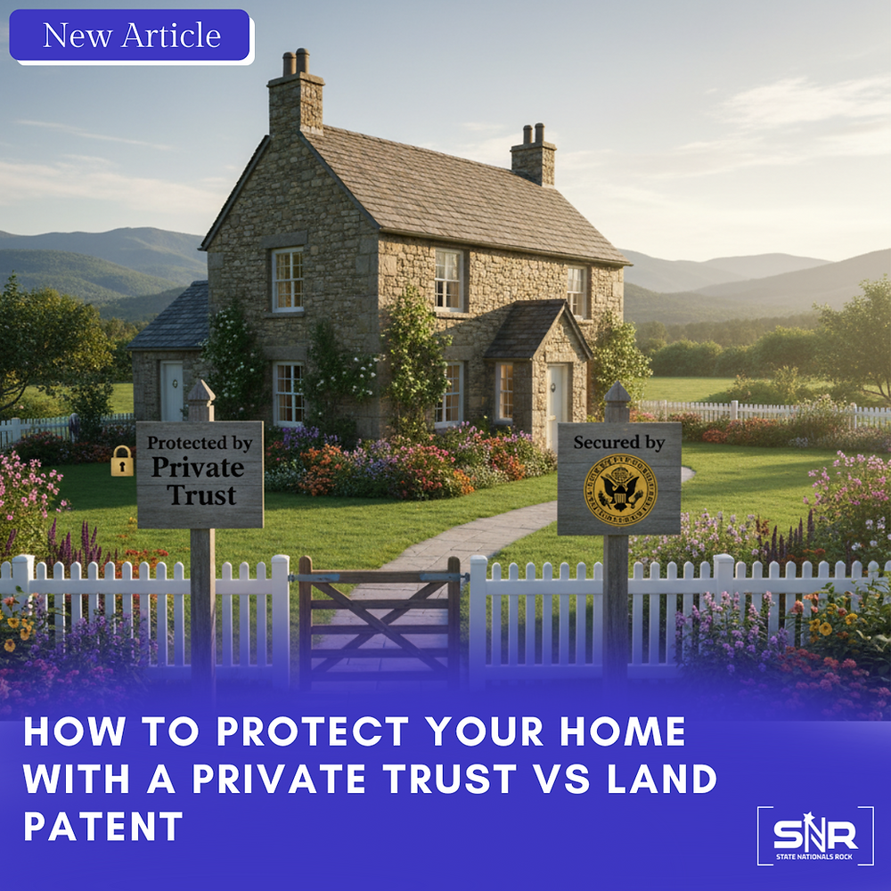 How to Protect Your Home with a Private Trust vs Land Patent