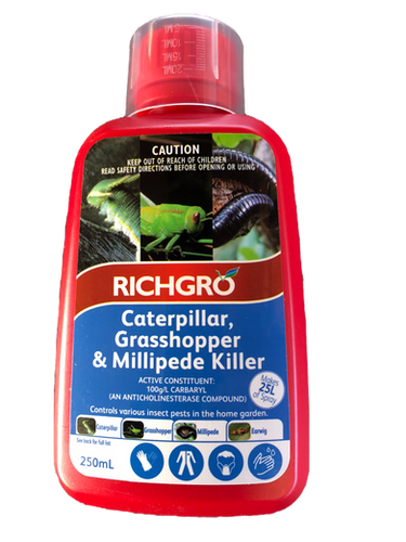 RICHGRO CATERPILLAR,GRASSHOPPER & MILLIPEDE KILLER | Diaco's Discount