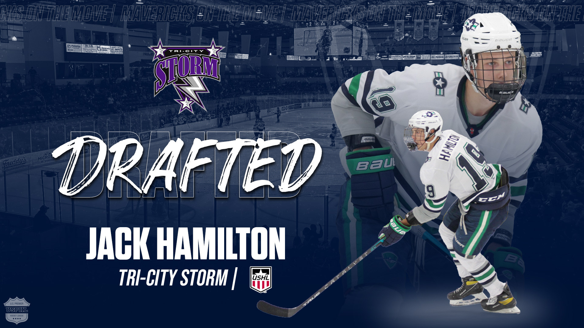 Hamilton Selected by Tri-City Storm in USHL Draft