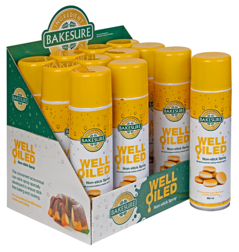 NEW! NON-STICKY SPRAY RELEASES THE MOLD PERFECTLY.