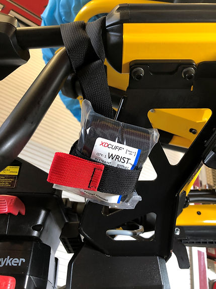 Stretcher Integrated Limb Restraint System | Daytona Beach | XDcuff