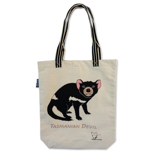 Tasmanian Devil tote bag | Heritageisletasmania