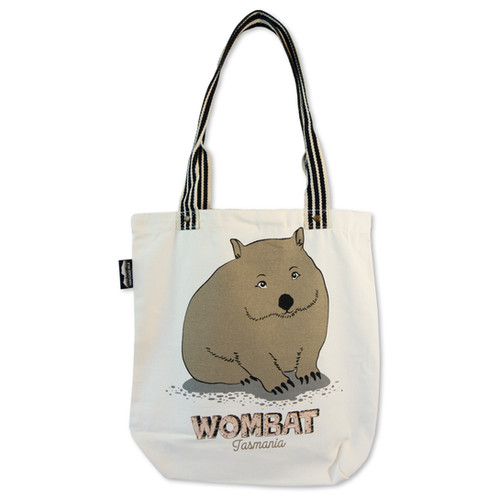 Wombat tote bag | Heritageisletasmania