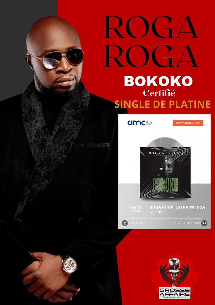 Roga Roga entre dans l’histoire : “Bokoko”, premier single congolais ...