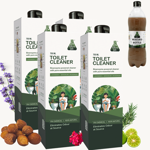 Forest lab toilet cleaner-750ml (pack of 4) | Forest Lab