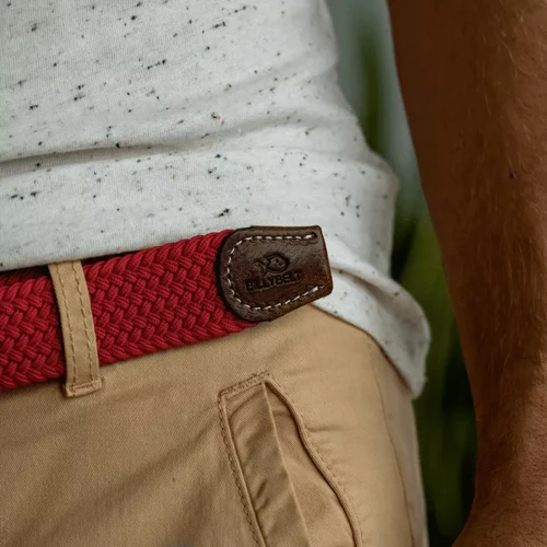 Billy Belt - Carmine Red | The Foredeck