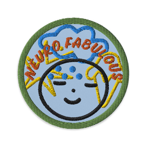 Neuro Fabulous Embroidered patches | Virtual Grace