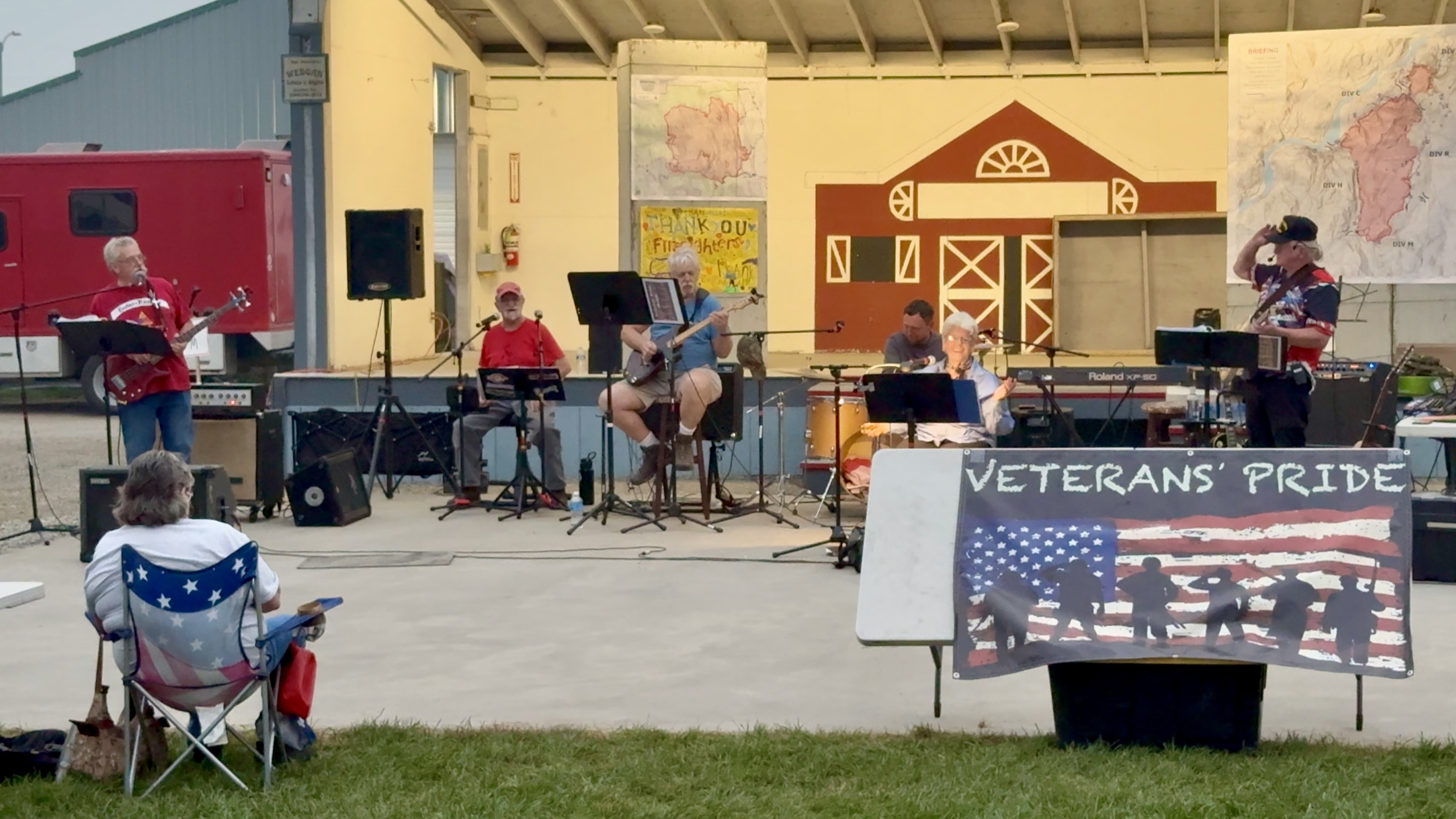 Veterans’ Pride Band Performs for Firefighters at Northeast Washington ...