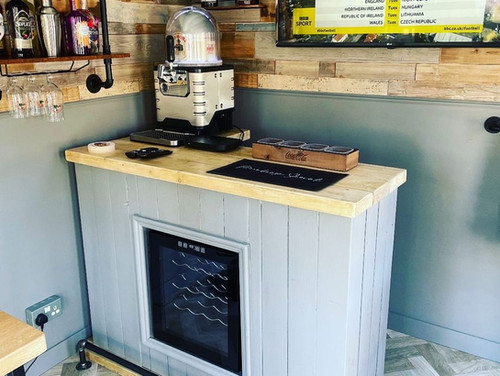 Premium Home Bar with built in fridge | The Home Bar Store