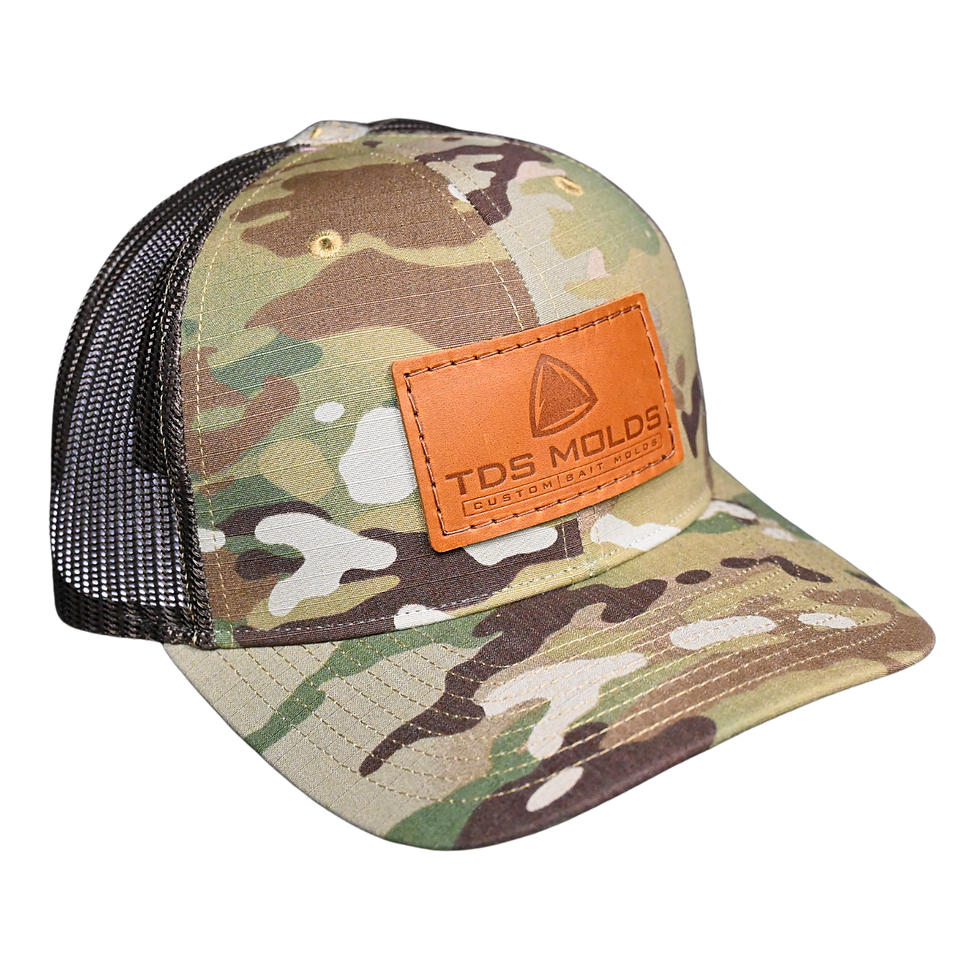 TDS MOLDS CAMO & LEATHER PATCH HAT | TriDelta Systems