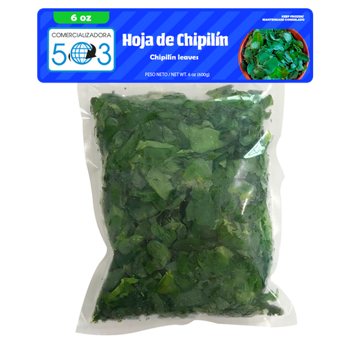 Hoja de Chipilín Congelada | 503
