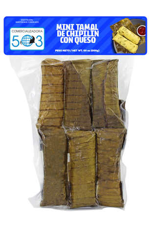 Mini tamal de chipilín con queso | 503