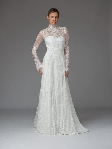 Freesia Ivory Traditional Wedding Dress at KATYA KATYA
