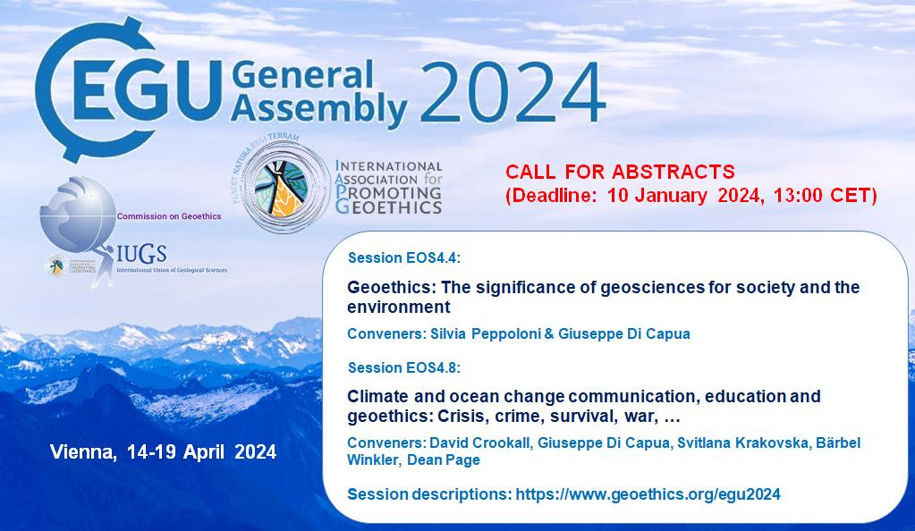 Our sessions at the EGU24: Submit your abstract, the deadline is ...