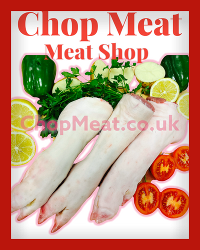 PORK TROTTERS LARGE per/kg) | Chop Meat