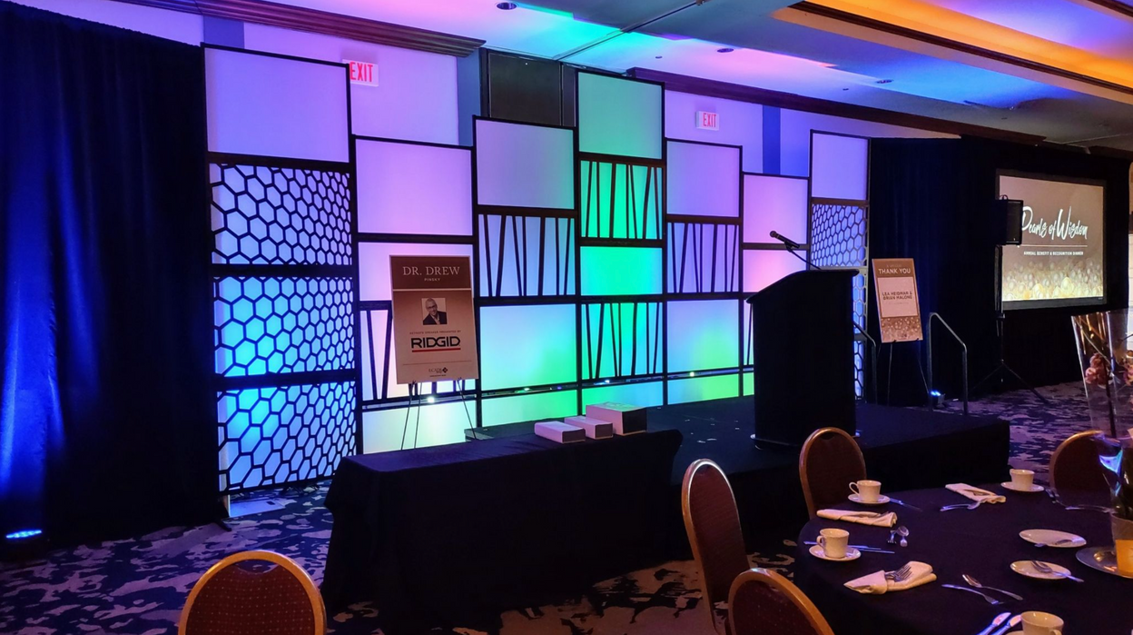 Portable Backdrop | Customizable stage designs