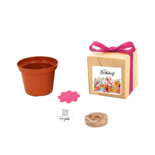 Birthday Gift Box Grow Kit™ Flower Seeds by Nature Favors | Nature Favors