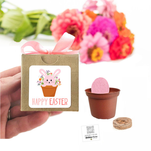 Easter Gift Box Grow Kits™ Flower Seed Egg Surprise | Nature Favors