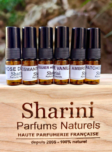 Échantillons de parfums naturels 6 X 2ml (>88% ingrédients BIO) parfums ...