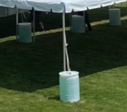White Barrels | Willamette Valley Tent Company