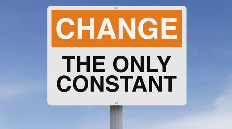 Dealing with Change The only constant in our lives