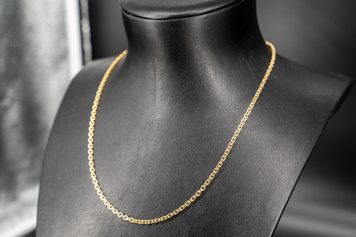 14 Karat Gold Link Chain Necklace | Asmar Jewelz