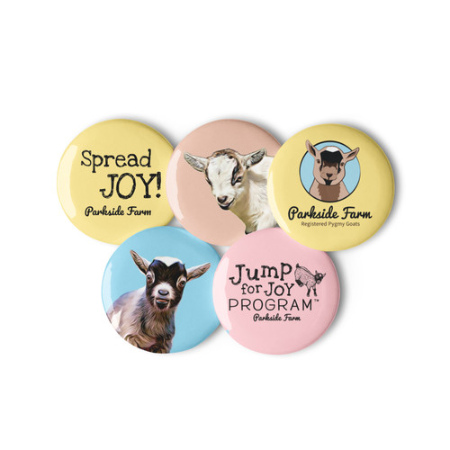 Set of Parkside Farm Pin Buttons | Nicole Zaagman