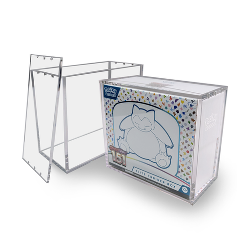 Magnetic Acrylic Case - Pokemon Elite Trainer Box (Standard) | Zeni Hobby