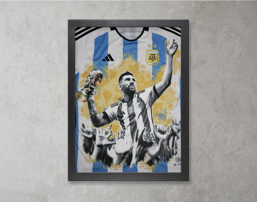 Messi Argentina 2022 WC Special Kit | The Kit Zone