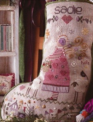 SADIE'S STOCKING Shepherds Bush Pattern Only | The Stitchery Nook