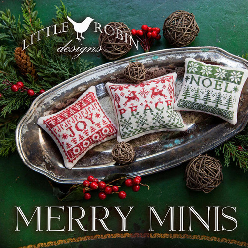 MERRY MINIS Little Robin Designs Little Pattern Only | The Stitchery Nook