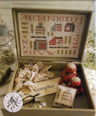 SALTBOX QUILT SAMPLER With Thy Needle and Thread | The Stitchery Nook